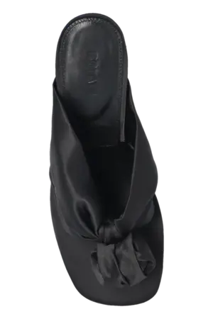 ROTATE BY BIRGER CHRISTENSEN Heeled Mules With Knot Detailing