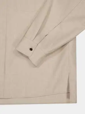 Bottega Veneta Overshirt Wool Cotton Melange