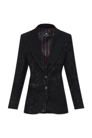 Etro Blazer With A Single Vent
