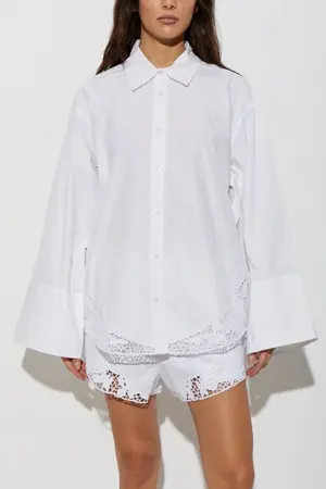 ROTATE BY BIRGER CHRISTENSEN Shirt With Wide Sleeves