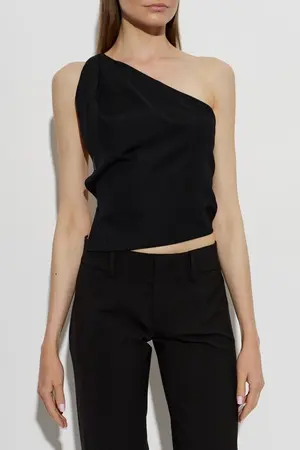 Dsquared2 Wool One-shoulder Top