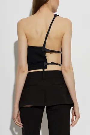 Dsquared2 Wool One-shoulder Top