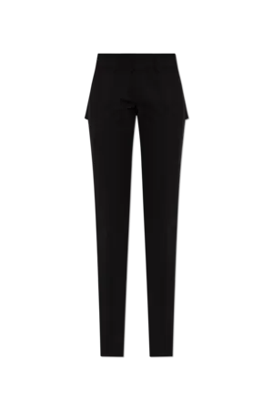 Dsquared2 Pants With Slits - Black
