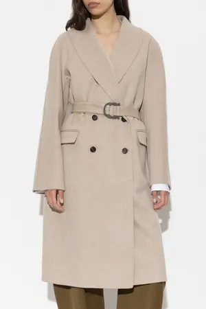 FERRAGAMO Wool Coat With Belt