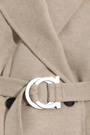 FERRAGAMO Wool Coat With Belt
