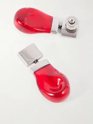 Khaite Keefe' Resin Drop Earrings