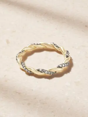 LUCY DELIUS 14-karat Diamond Ring - Gold