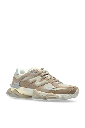 NEW BALANCE U90608ap And Grey Paneled Sneakers - Beige