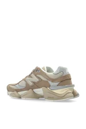 NEW BALANCE U90608ap And Grey Paneled Sneakers - Beige