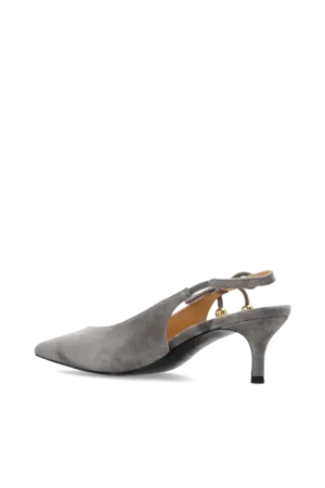 Furla Poppy Suede Slingback Pumps