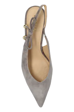 Furla Poppy Suede Slingback Pumps