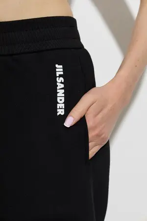 JIL SANDER Sweatpants With Printed Logo