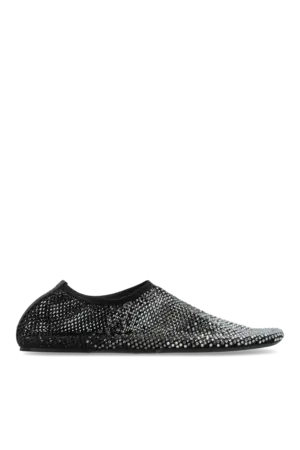Christopher Esber Ballet Flats "minette - Silver