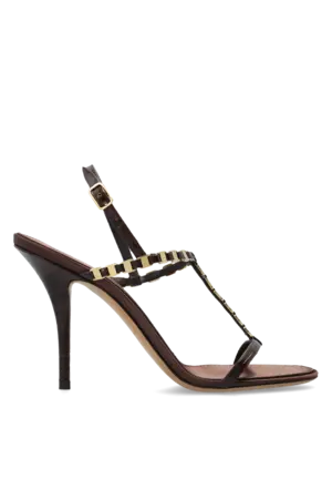 FERRAGAMO Heeled Sandals "estea - Brown