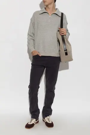 FRAME Sweatshirt With A Zip Neckline