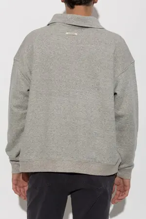 FRAME Sweatshirt With A Zip Neckline