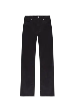 FRAME Jeans With Tapered Legs - Black