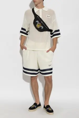 Kenzo Shorts With Decorative Weave
