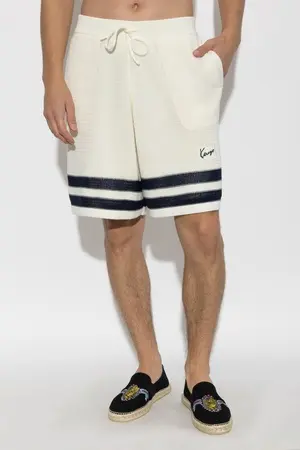 Kenzo Shorts With Decorative Weave