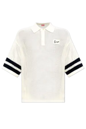 Kenzo Polo With A Decorative Weave