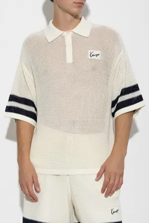 Kenzo Polo With A Decorative Weave