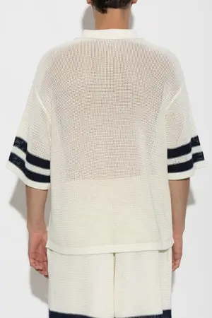 Kenzo Polo With A Decorative Weave