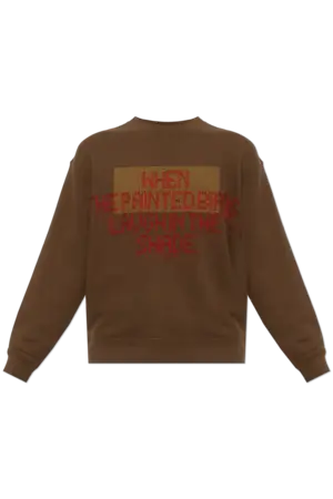 JW Anderson Sweatshirt With Embroidery - Brown