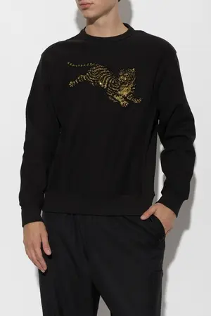Kenzo Sweatshirt With Shimmering Sequins