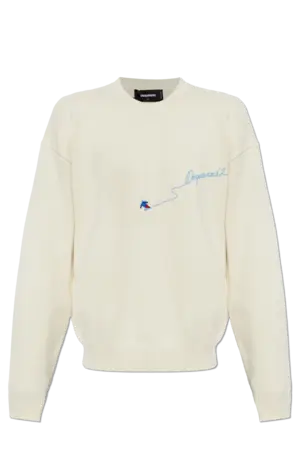 Dsquared2 Sweater With Embroidered Logo