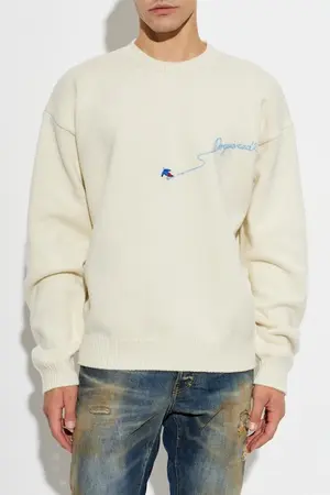 Dsquared2 Sweater With Embroidered Logo