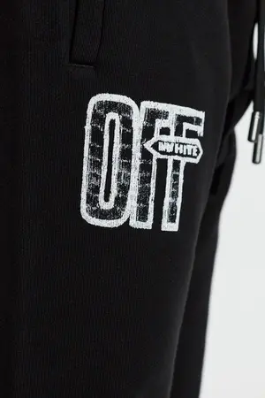 Off-White Sweatpants With Printed Logo