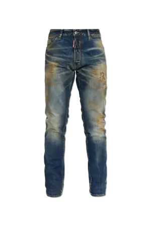 Dsquared2 Teddy’ Jeans With A Vintage Effect