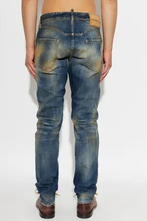 Dsquared2 Teddy’ Jeans With A Vintage Effect