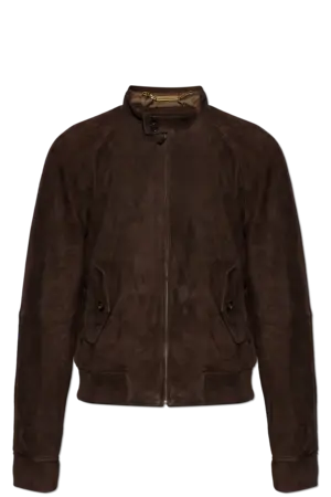 Dsquared2 Leather Jacket - Brown