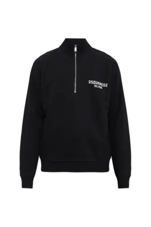 Dsquared2 Sweatshirt With Logo - Black