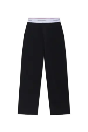 Dsquared2 Wide-leg Sweatpants - Black