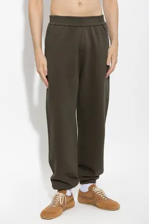 JIL SANDER Sweatpants With Printed Logo