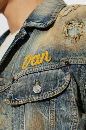 Dsquared2 Denim Jacket With ‘vintage’ Effect
