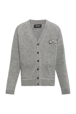 Dsquared2 Wool Cardigan - Grey