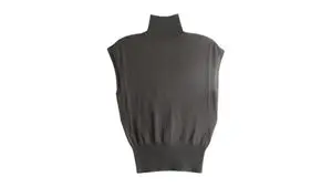 Rick Owens Sleeveless Turtleneck Top