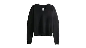 Rick Owens Tommy V Neck Sweater - Black