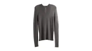 Rick Owens Hooded Long Sleeve Maglia Top - Drkdust