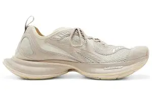 Balenciaga Circuit Sneakers Worn Out - Beige
