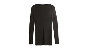Rick Owens Ribbed Round Neck Sweater - Grease