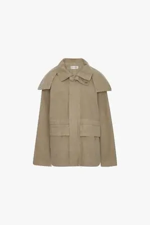 Victoria Beckham Hooded Utility Jacket