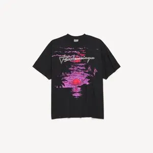 Balenciaga Dream Medium Fit T-shirt - Black