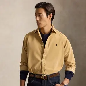 Ralph Lauren Classic Fit Corduroy Shirt - Classic Camel