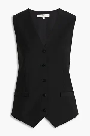 Tibi Crepe Vest