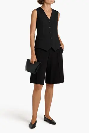 Tibi Crepe Vest
