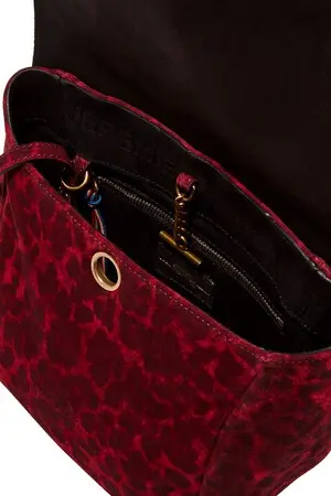 Jérôme Dreyfuss Jeremie Small Leopardprint Suede Shoulder Bag